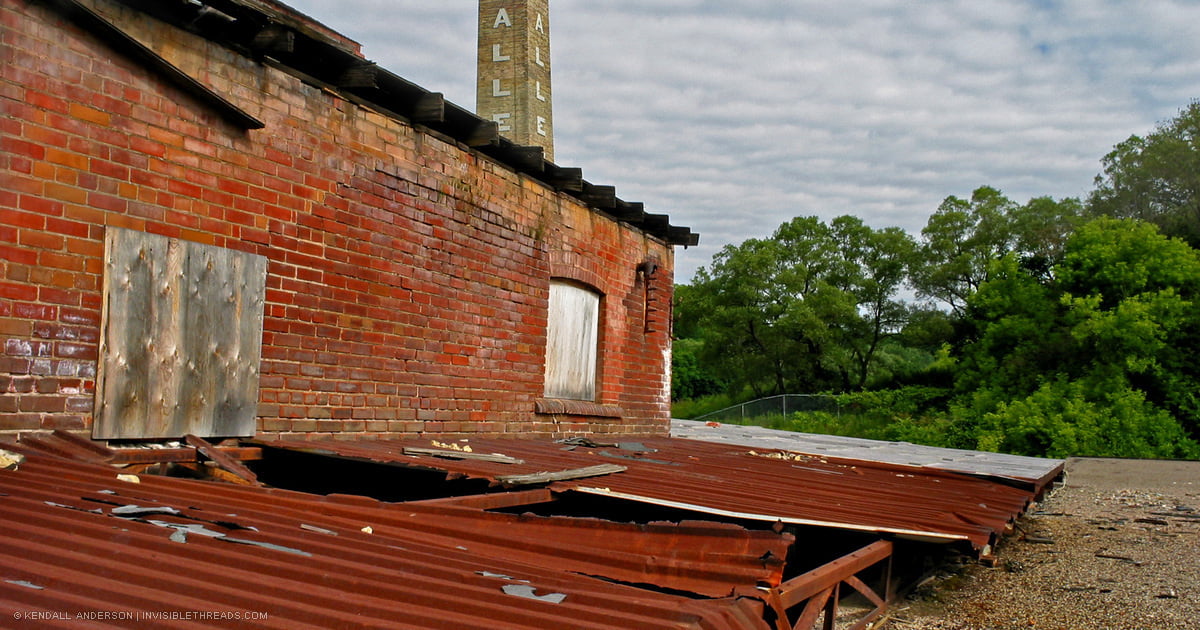 Rusting Metal Deck | Toronto Don Valley Brickworks | Invisible Threads