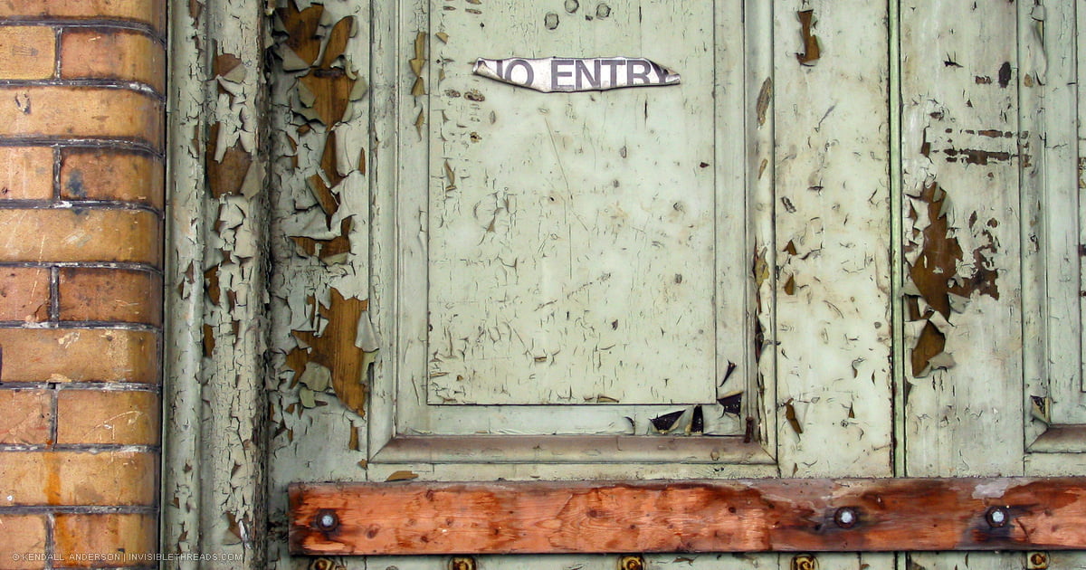 No Entry | Toronto Power Generating Station | Invisible Threads