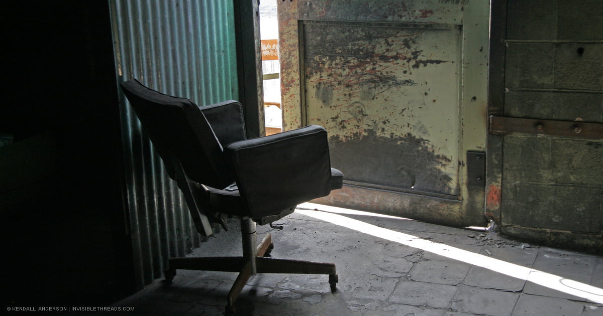 Chair Waiting To Escape | Carbide Graphite Group | Invisible Threads