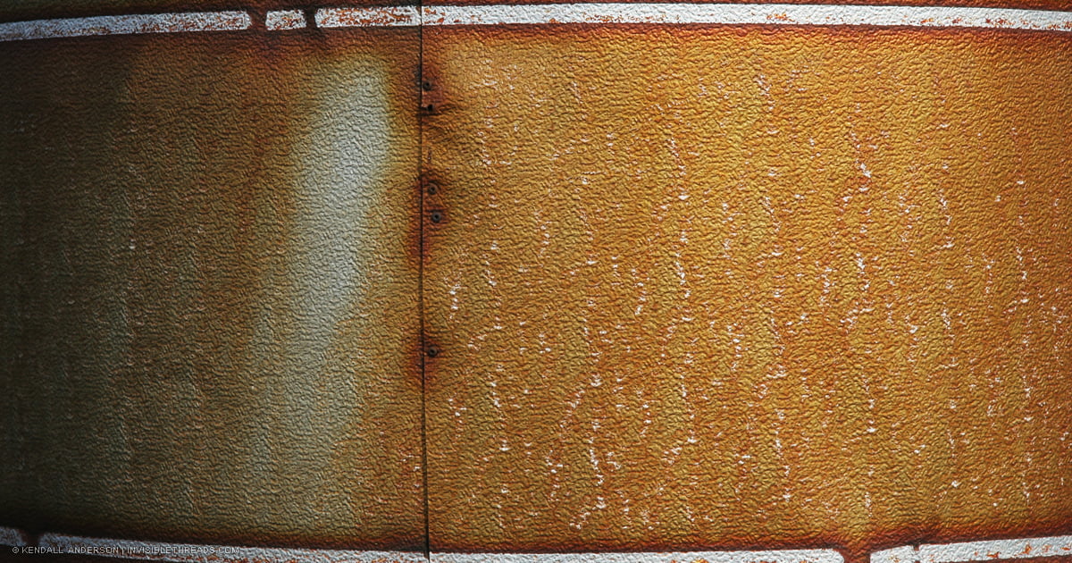 Rusting Texture | American Can Company | Invisible Threads