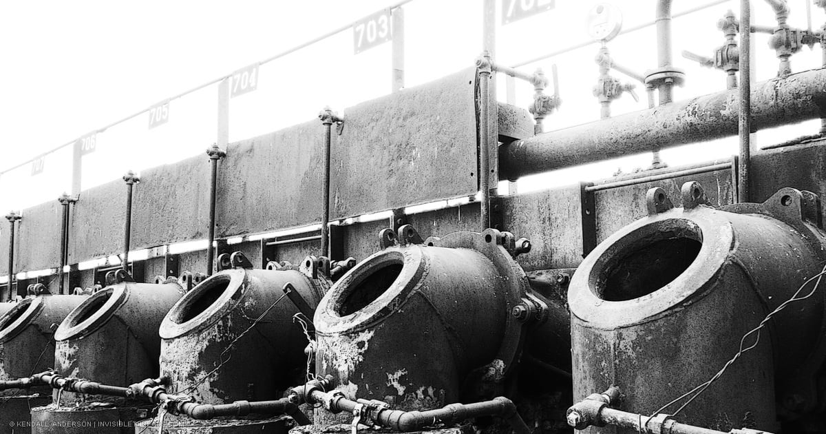 Numbered Coke Ovens | Bethlehem Steel Mill | Invisible Threads
