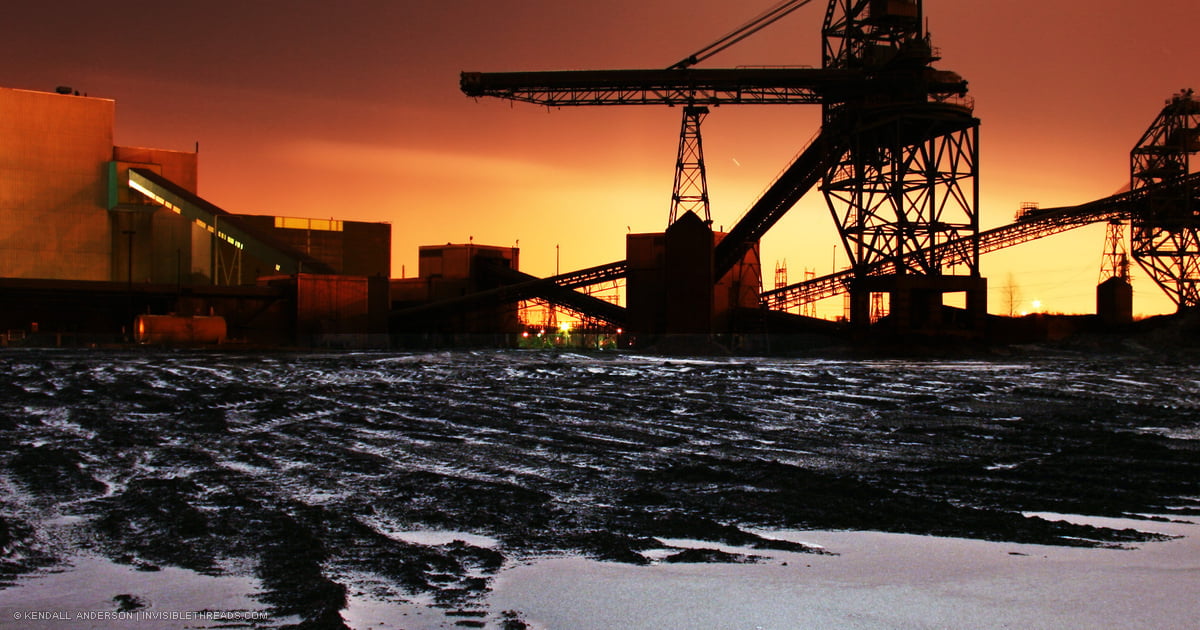 Industry at Sunrise | Lakeview Generating Station | Invisible Threads
