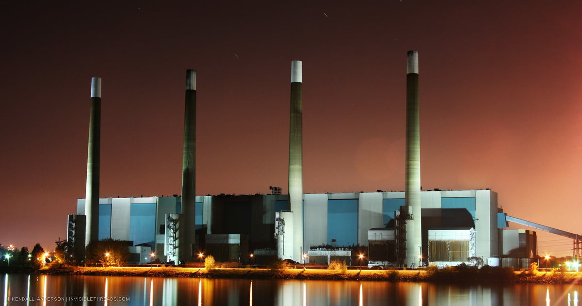 The Lakeview Postcard | Lakeview Generating Station | Invisible Threads