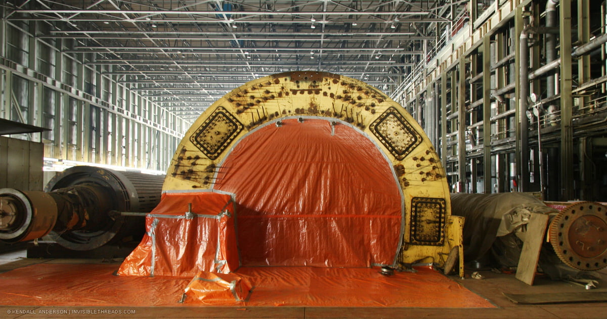 Tarped | Lakeview Generating Station | Invisible Threads