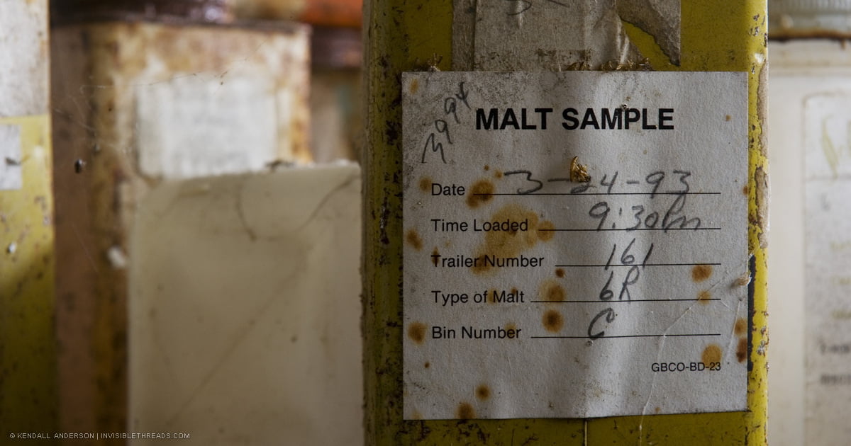 Malt Sample (American Malting) | Grain Elevators | Invisible Threads