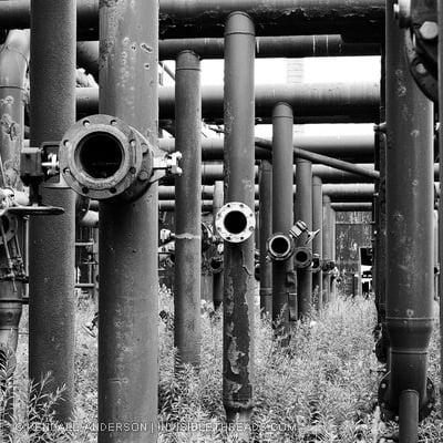 Pipe Grid | Bethlehem Steel Mill | Invisible Threads