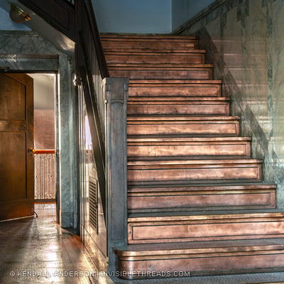 Copper Stairs | Rankine Generating Station | Invisible Threads