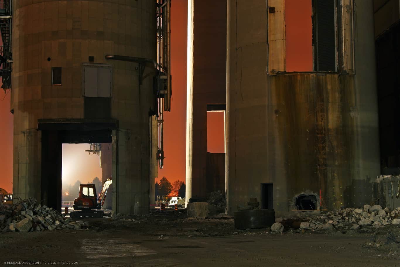 See-Through Stacks | Lakeview Generating Station | Invisible Threads